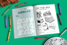 Kids activity book mockup - Rami's Design
