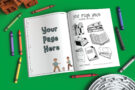 Kids activity book mockup - Rami's Design