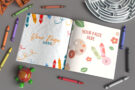 Kids square activity book mockup - Rami's Design