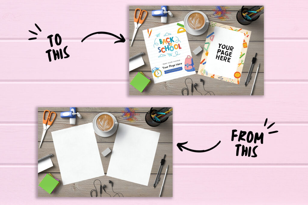 Premade Kdp A plus content mockups bundle | Pages mockup bundle - Rami ...