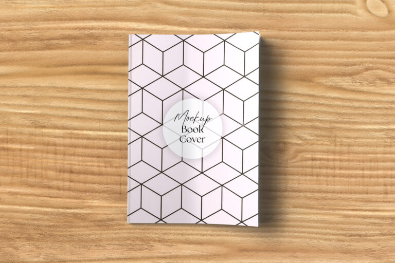 7 X 10 Inch Book Cover Mockup - Rami's Design