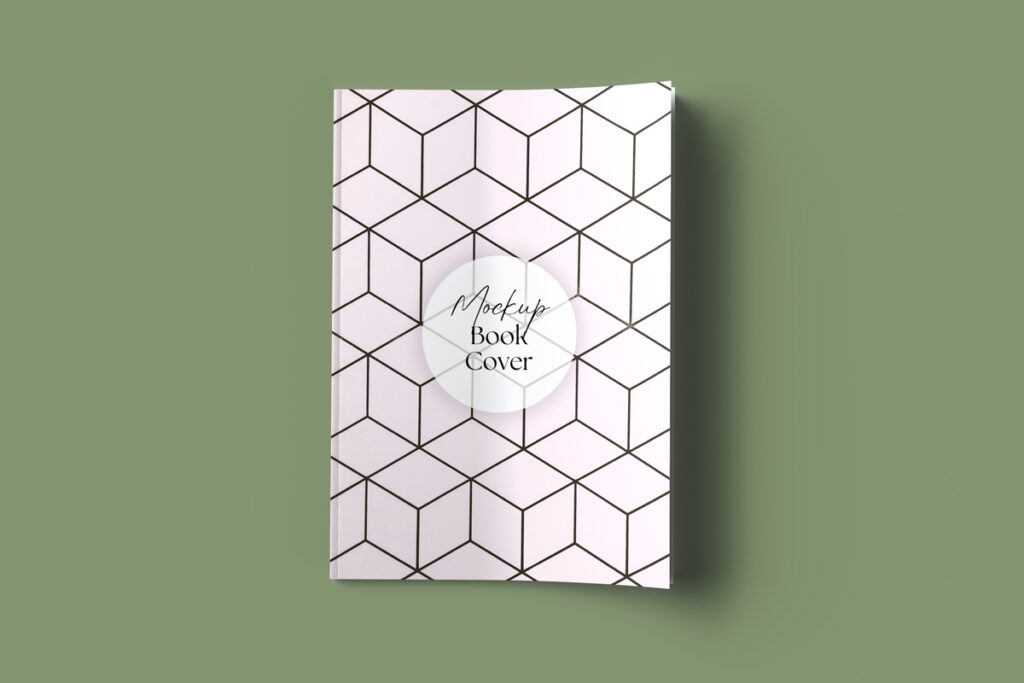 7 X 10 Inch Book Cover Mockup - Rami's Design