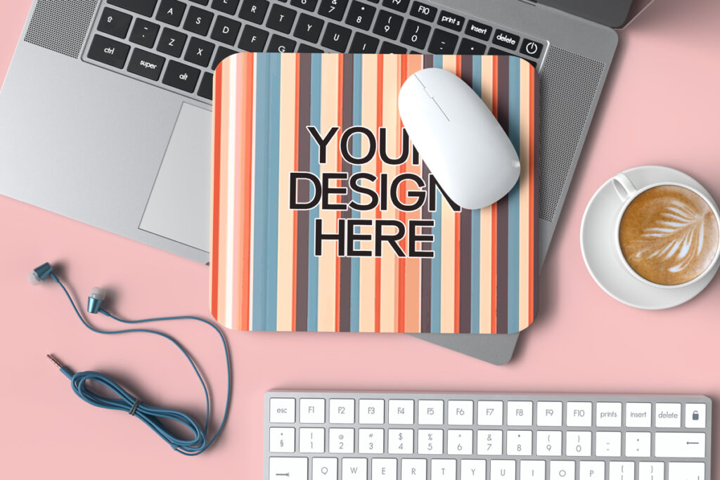 Rectangular Mouse Pad Mockup - Rami's Design