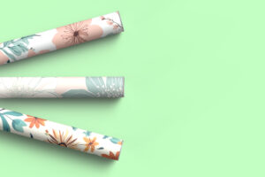 Six Paper Rolls Mockup - Rami's Design