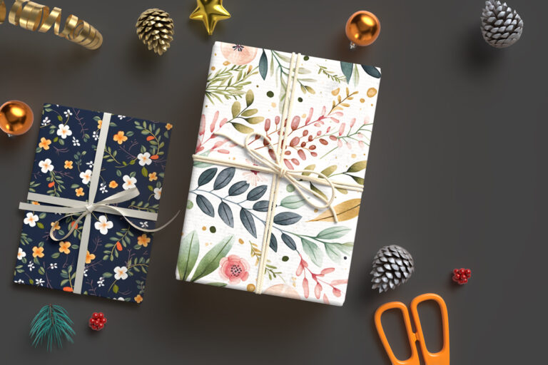 Pattern Paper Mockup for Branding - Rami's Design