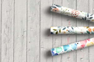 Six Paper Rolls Mockup - Rami's Design