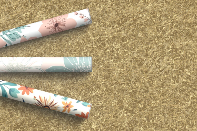 Six Paper Rolls Mockup - Rami's Design
