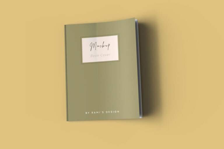 Two Books Lying Side by Side Mockup - Rami's Design
