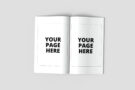 Realistic 5x8 Book Cover and Pages Mockup - Rami's Design
