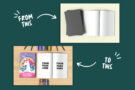 Realistic 5x8 Book Cover and Pages Mockup - Rami's Design