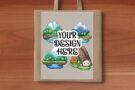 DTF Transfer Tote Bag Mockup - Rami's Design