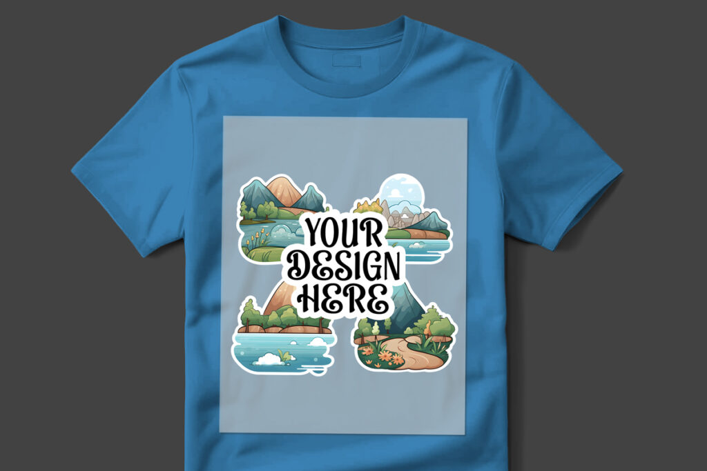T-shirt DTF Transfer Mockup - Rami's Design